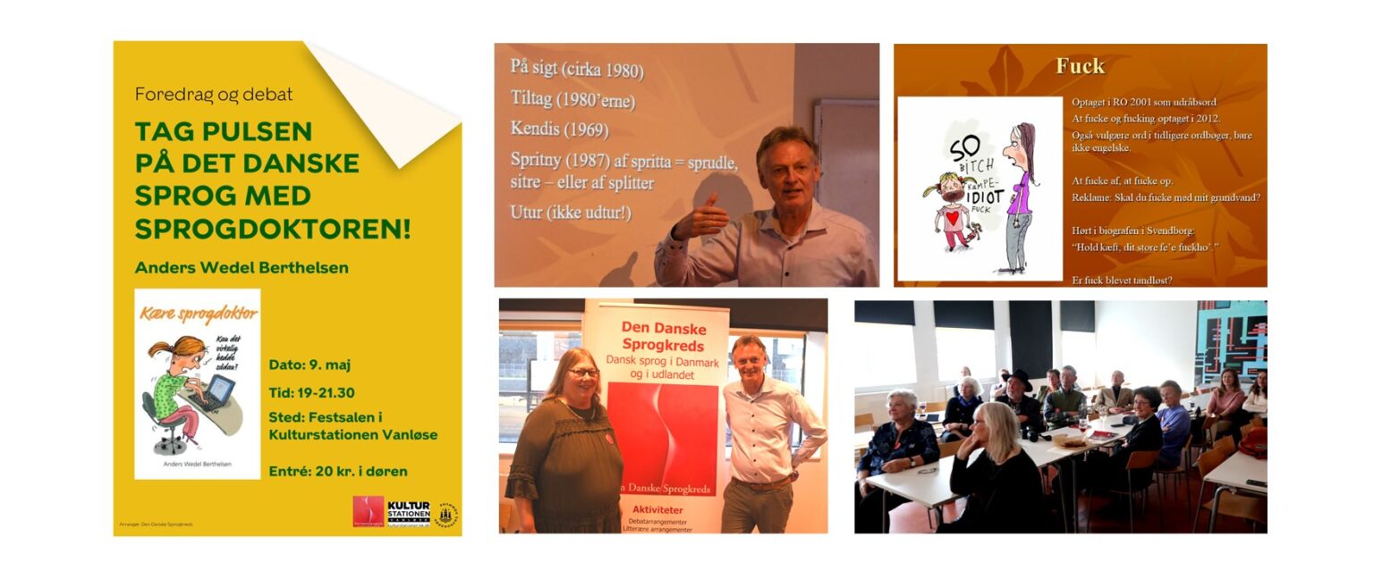 Den fynske sprogdoktor docerede i Vanløse – Den Danske Sprogkreds