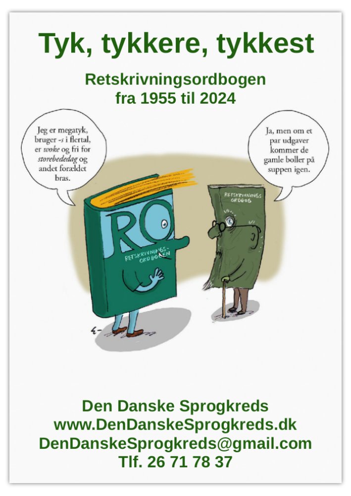 Lider Dansk Sprognævn af bulimi? – Den Danske Sprogkreds